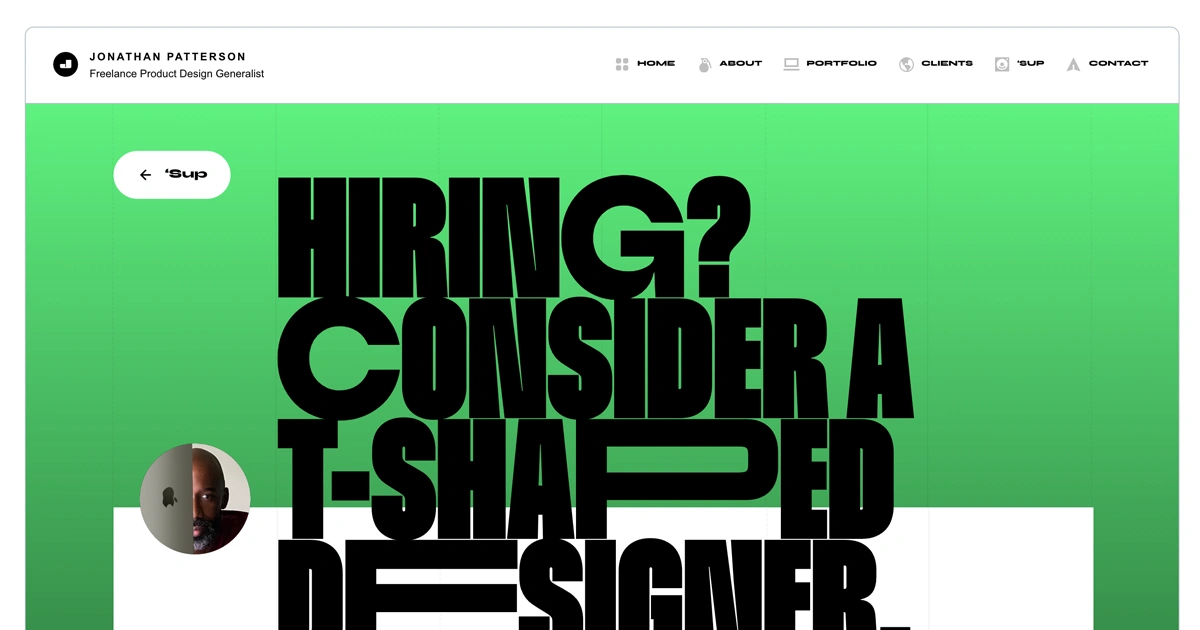 Hiring? Consider a T-shaped Designer. | By Jonathan Patterson