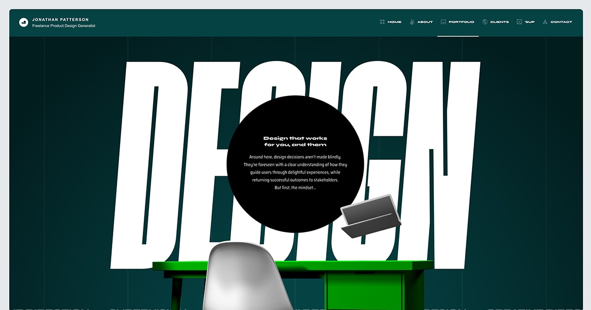 Jonathan Patterson | Detroit Freelance Product Designer | Portfolio